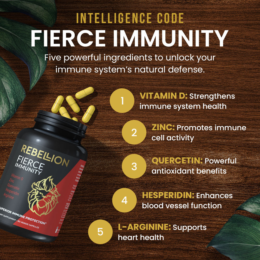 6 Bottles of Fierce Immunity - Bundle– GetFierceNow